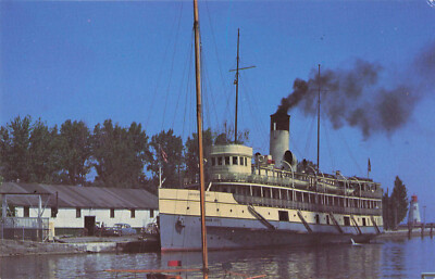 Postcard SS Dalhousie City Canadian National Streamer Vessel Island ...