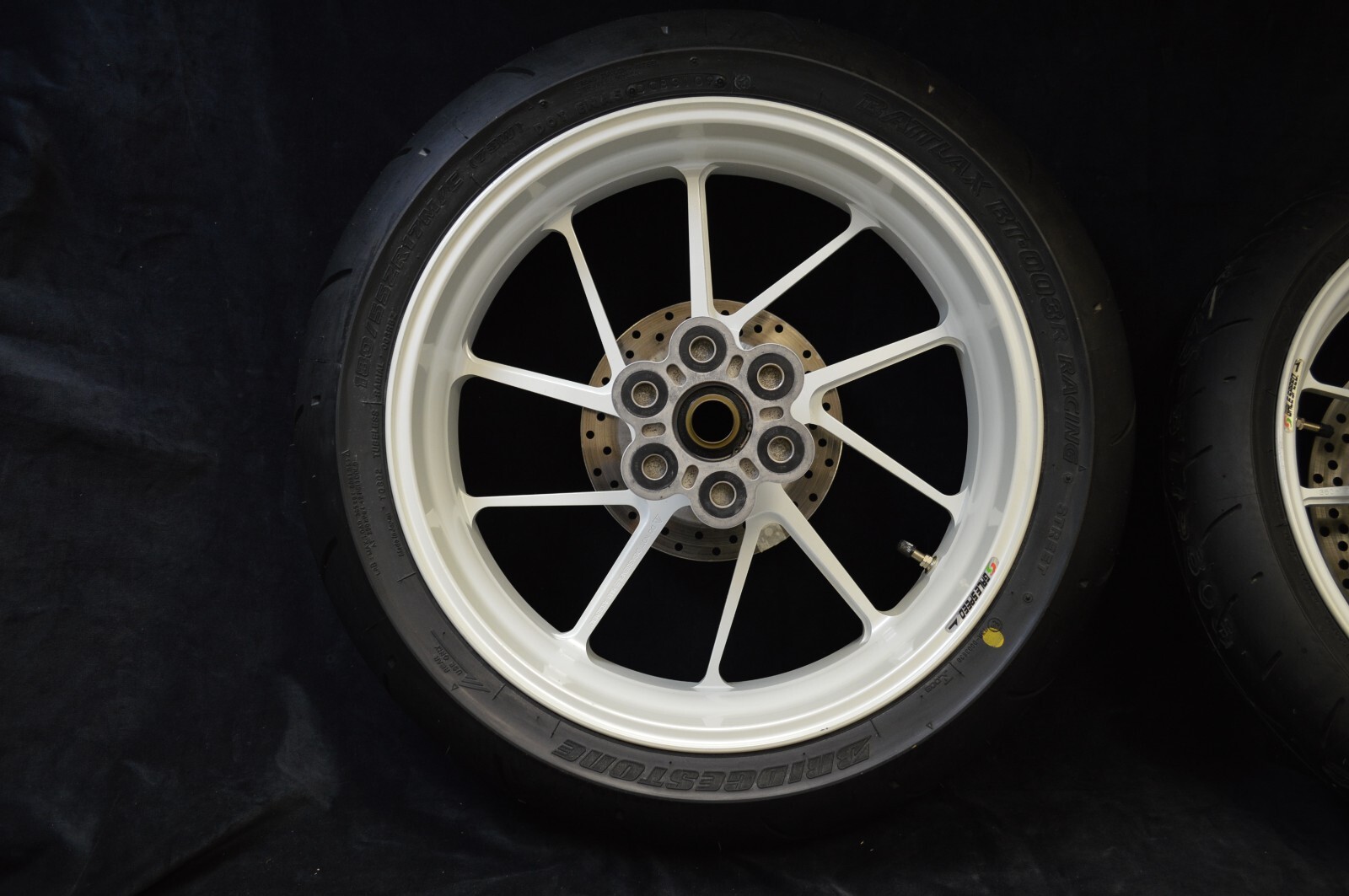 Galespeed Type-M Magnesium Wheels w/ New Bridestone Battlax - Ducatti ...