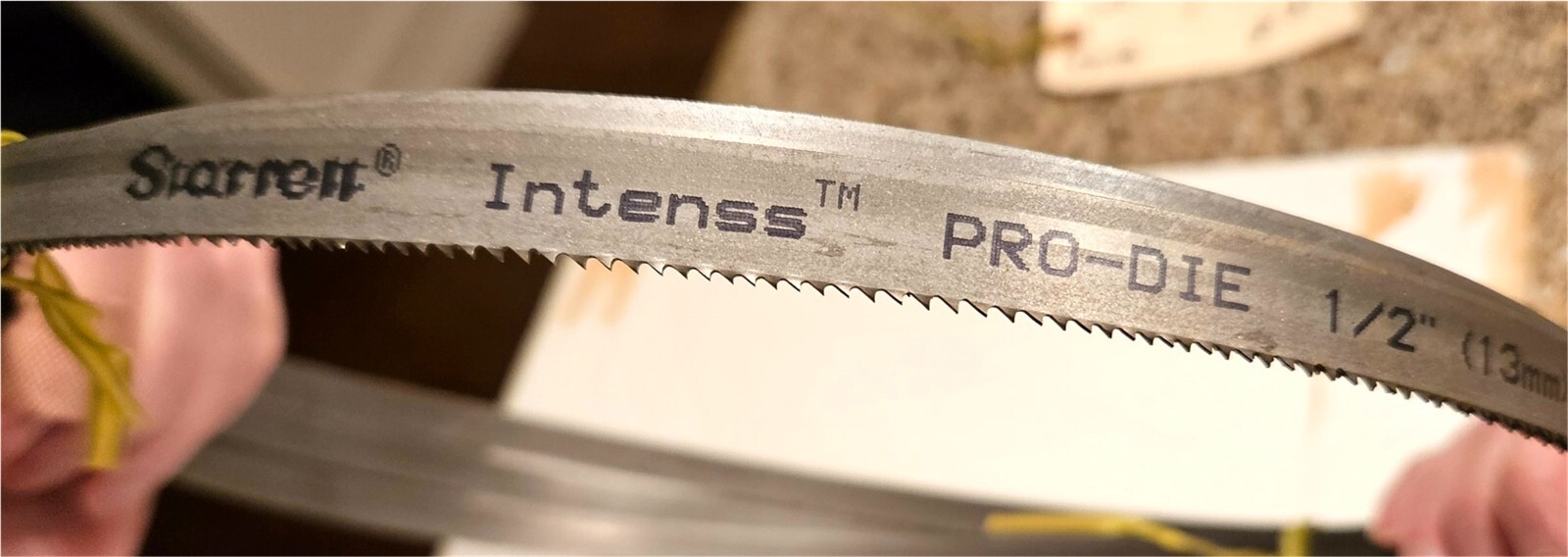 Starrett Metal Band Saw Blade for 14" Ryobi or Craftsman Saws - 8-3-3/4 ...