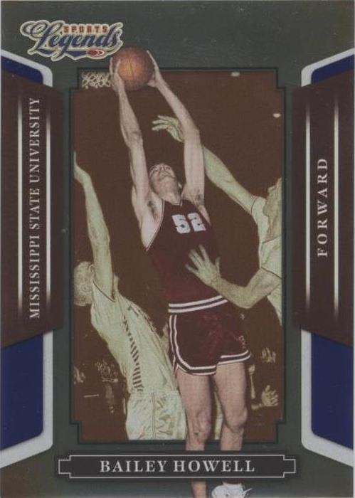 2008 Donruss Americana Sports Legends - Bailey Howell #55 Mirror Blue ...