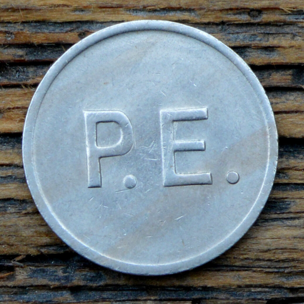 United Kingdom P. E. Phonographic Equipment Token | eBay UK