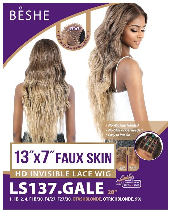 Wigs for women - GALE - HD INVISIBLE LACE 13"x7" FAUX SKIN SPIRAL LONG ...