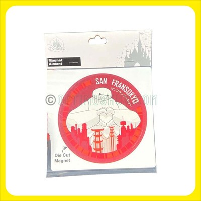 Disney Baymax Die Cut Magnet San Fransokyo NEW! RED AND WHITE BRIDGE ...