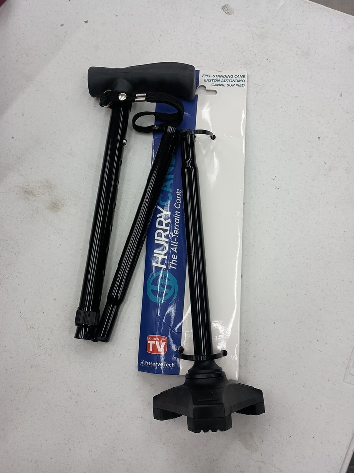 HurryCane Freedom Edition Folding Cane Solid Working Sturdy Canes | eBay