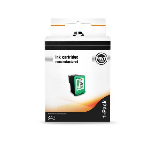 1x Tintenpatrone f r HP Photosmart 2570 2575 7850 wie 342 NO342 Color ...