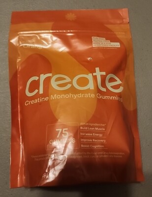 Create Orange Creative Monohydrate Gummies 75 Count | eBay