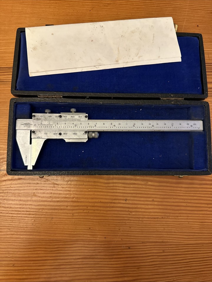 Rabone Chesterman Vernier Calliper Number 770 In Box | eBay UK
