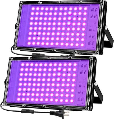 100W Black Lights for Glow Party - Indoor Large High Power Light | eBay