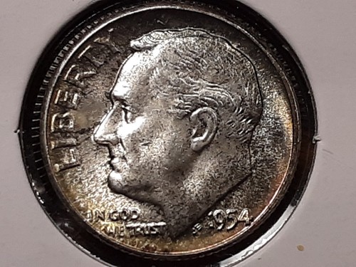 1954 Roosevelt Dime Nice & Original Choice Unc+ | eBay