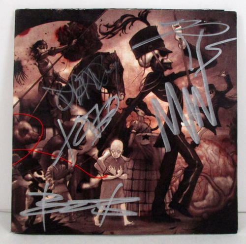 My Chemical Romance THE BLACK PARADE, Autographed CD Booklet (2006) All ...