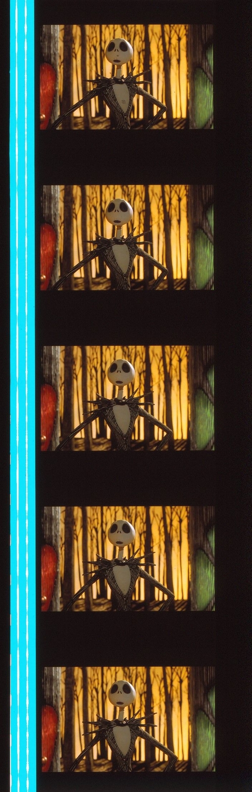 The Nightmare Before Christmas Tim Burton 35mm Film Cell strip very ...