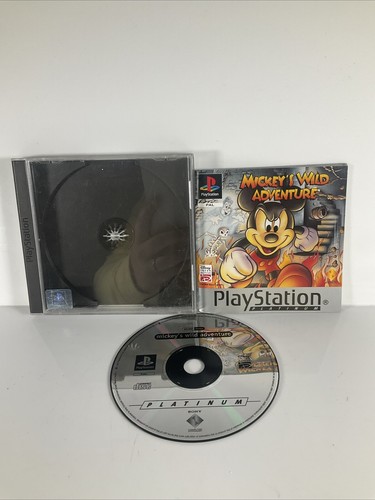 Mickey's Wild Adventure Platinum PS1 PlayStation 1 - Missing Front ...