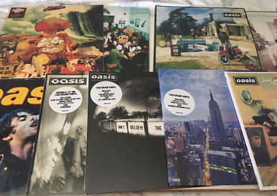 Oasis 9 x Vinyl LP Collection Story, Dig Out, Giants, Masterplan ...