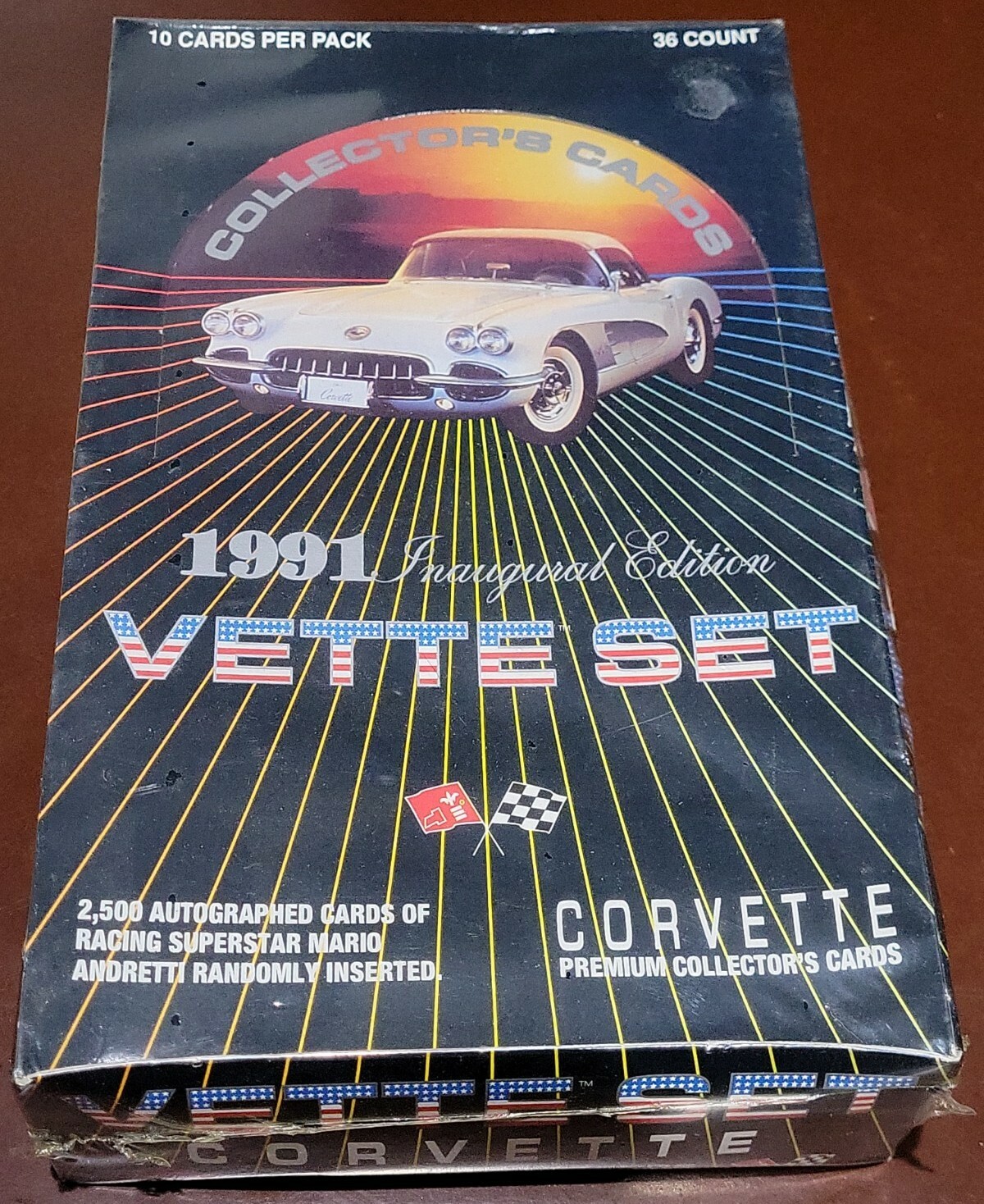 1991 Inaugural Edition Vette Set Wax Box | eBay