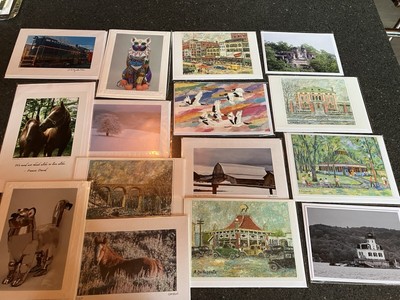 LOT Limited Edition Artist Prints/Cards Photos signed Sealed in plastic ...