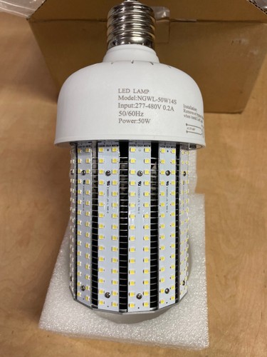 277-480 Volt 50 Watt LED Mogul Base Lamp 6000K | eBay