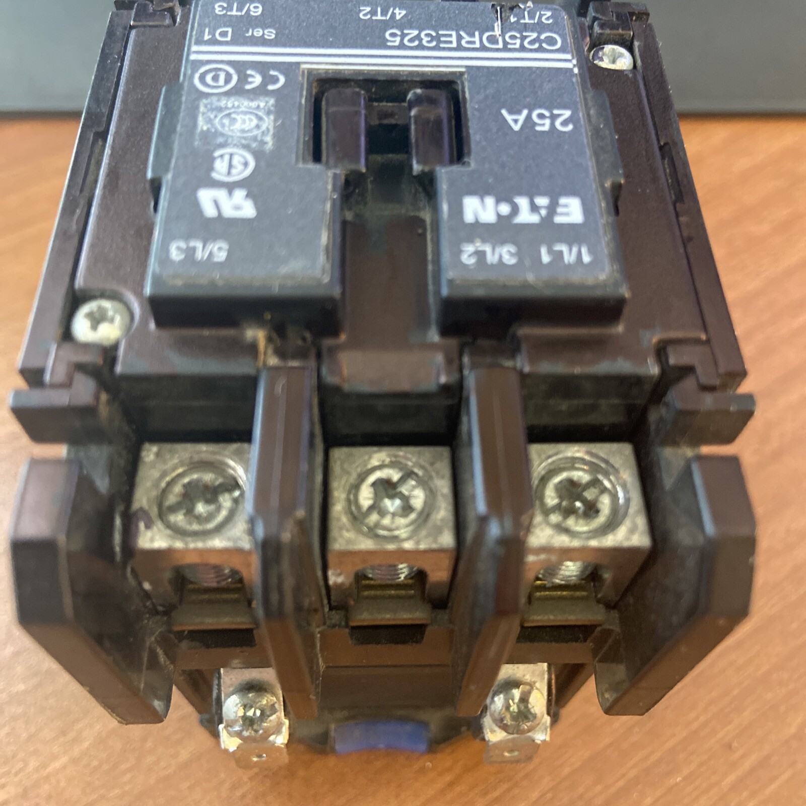 Eaton C25DND330A 3 Poles Definite Purpose Contactor 782116300587| eBay