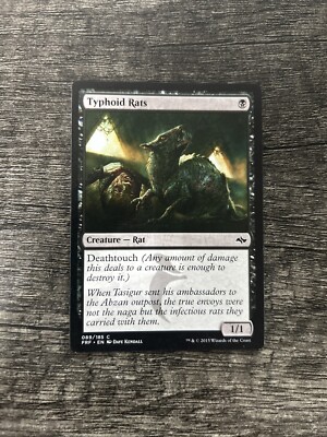 MTG 1x Typhoid Rats x1 LP Fate Reforged | eBay