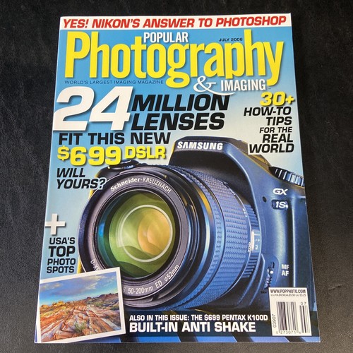 Popular Photography Magazine July 2006 Nikon’s Answer To Photoshop | eBay