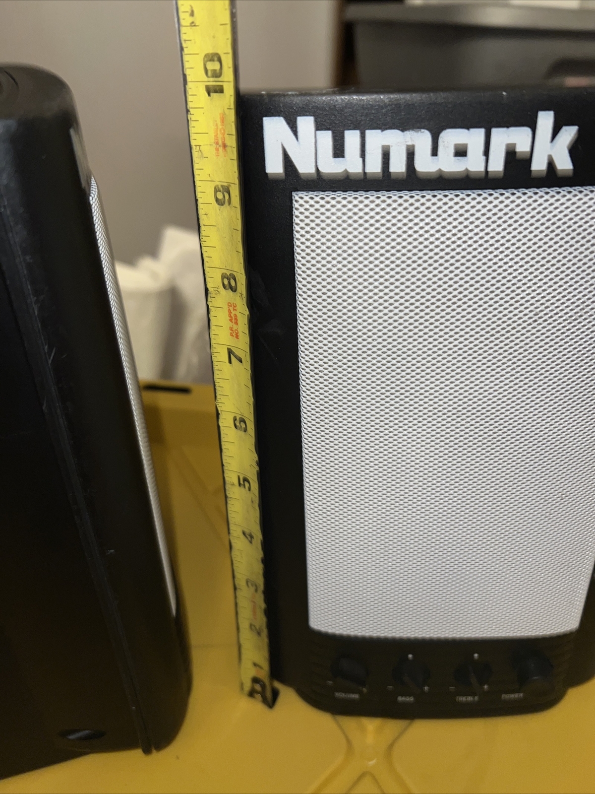 Numark M-1 Powered Monitor Set Of 2 Speakers With Power Supply | eBay