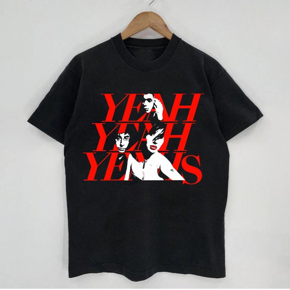 New Rare Yeah Yeah Yeahs Band Shirt Gift Family Black S-235XL T-Shirt ...