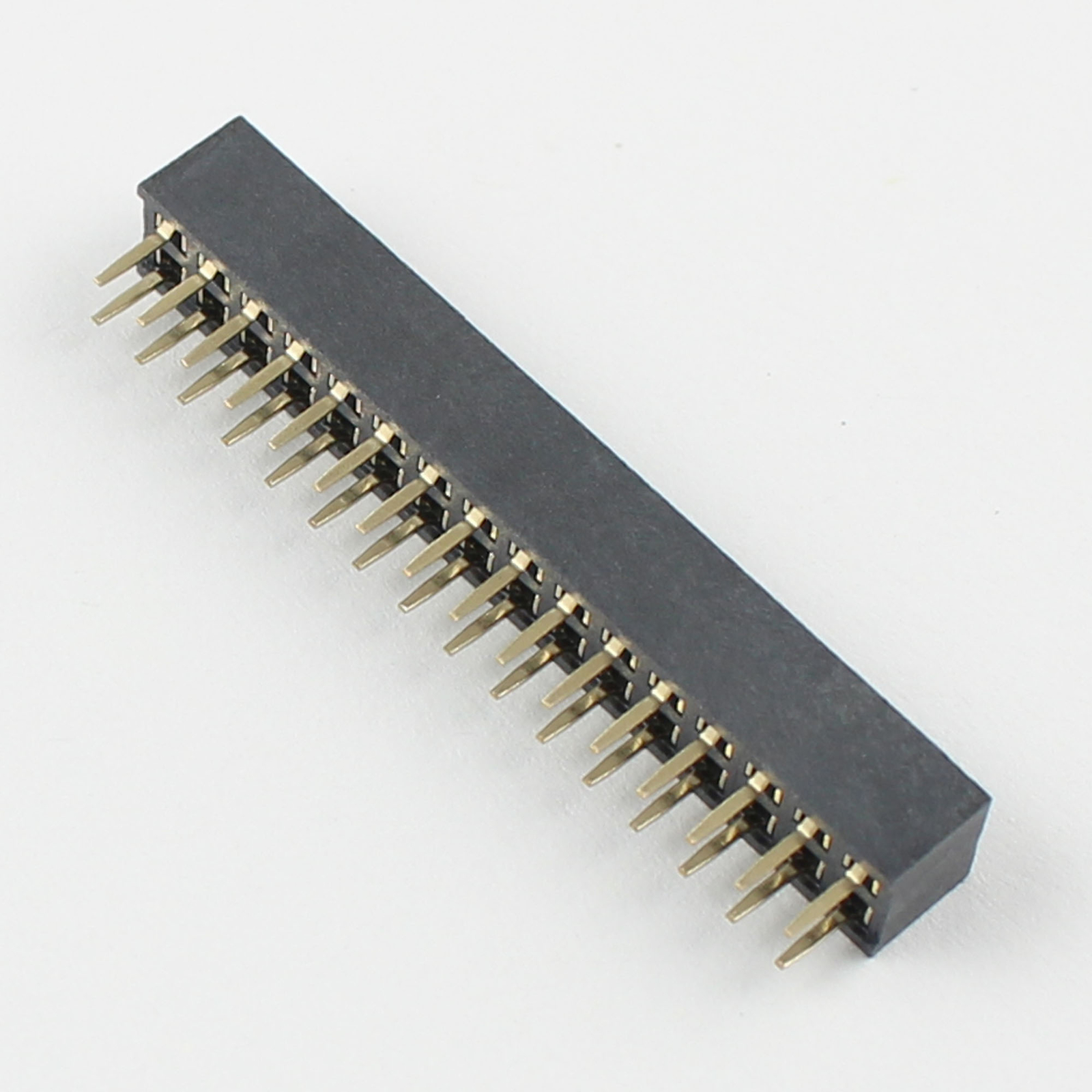 10Pcs 2mm 2x16 Pin 32 Pin Female Double Row Straight Pin Header Strip ...