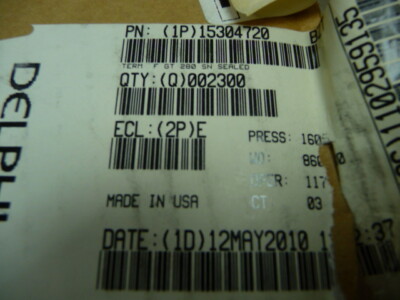 Delphi 15304720 Qty of 250 per Lot TERMINAL | eBay