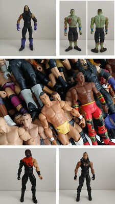 Wrestling Figures - Mattel Basic Elite WWE / WWF - Wrestler Figure ...