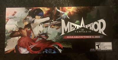 Metaphor Best Buy Promo Card 11.5”x5” | eBay