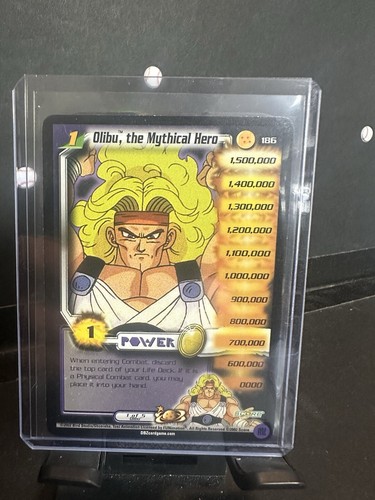 dragon ball z Olibu The Mythical Hero #186 | eBay