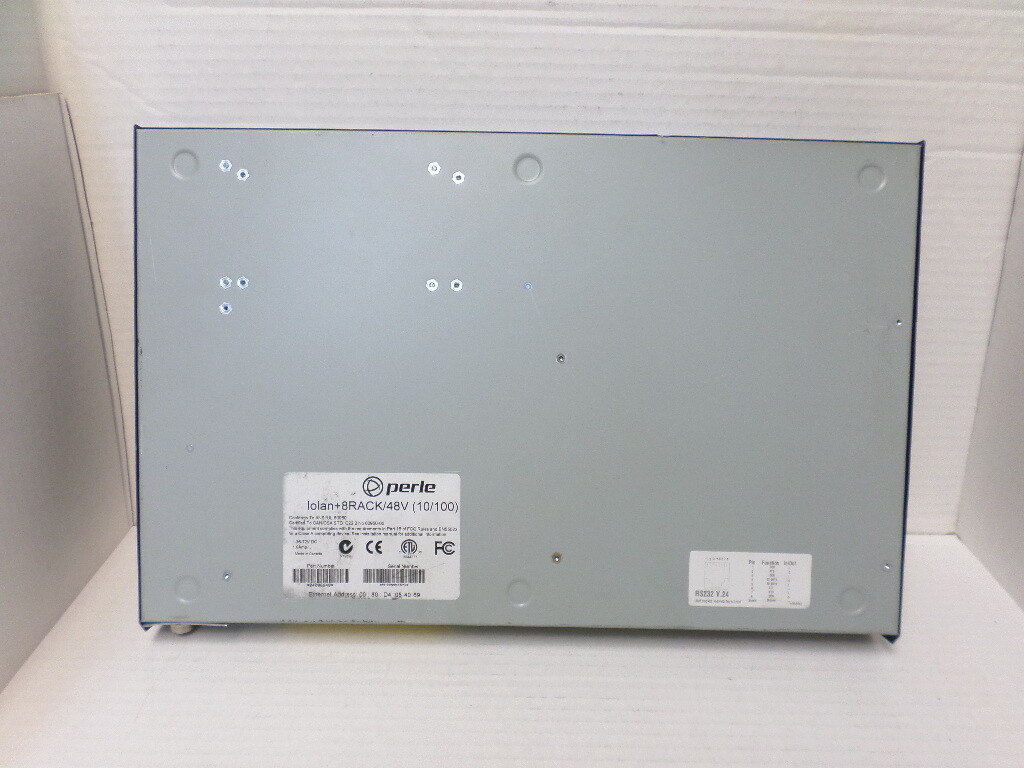 Perle 04006644 IOLAN+Rack 8 Port 48v-60v w/rack ears (1 Available ...