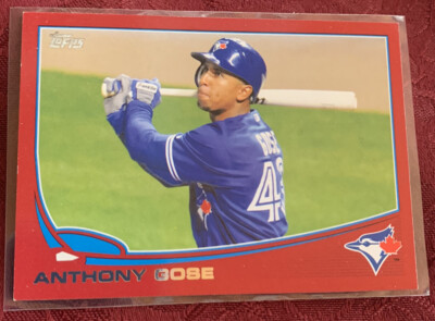 Anthony Gose 2013 Topps RED Border SP Card #468, Toronto Blue Jaya | eBay
