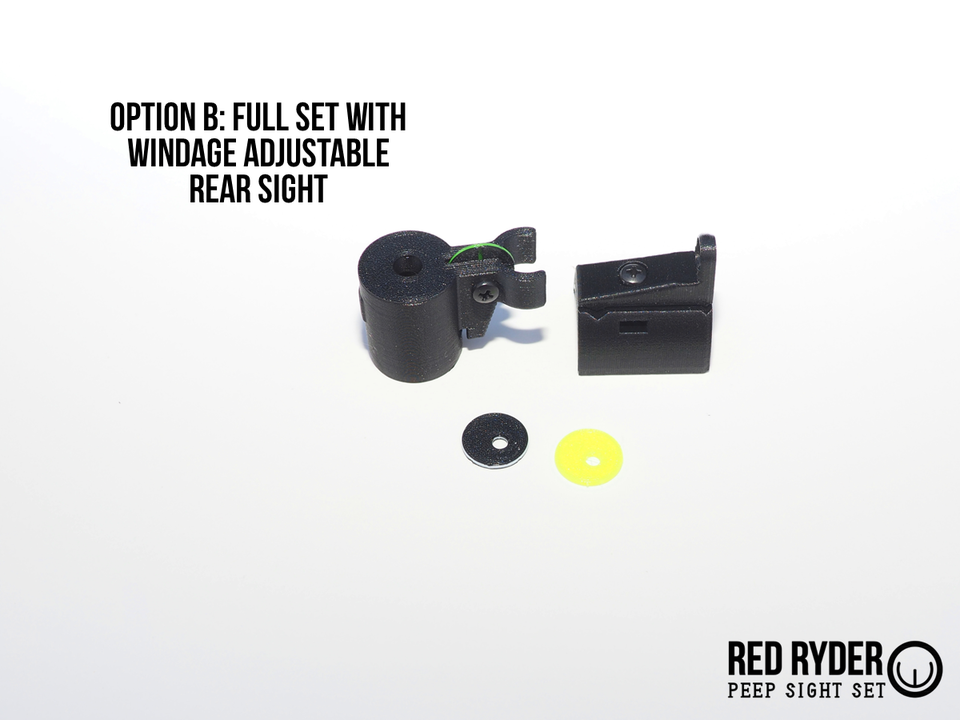 Daisy Red Ryder/ Buck 105 Peep Sight Set - Elevation and Windage ...