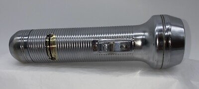 Vintage 1960's RAYOVAC "Sportsman" Ribbed Flashlight | eBay