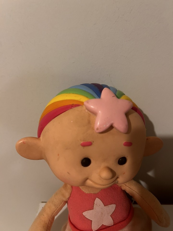 Cloud babies CBeebies Rainbow Baby Baba Pink 7" Plush Soft Toy Doll ...