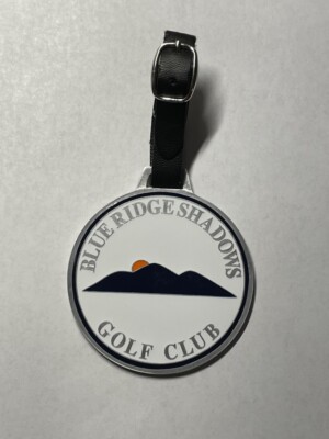 Rare Blue Ridge Shadows Golf Club Metal Golf Bag Tag - Front Royal ...