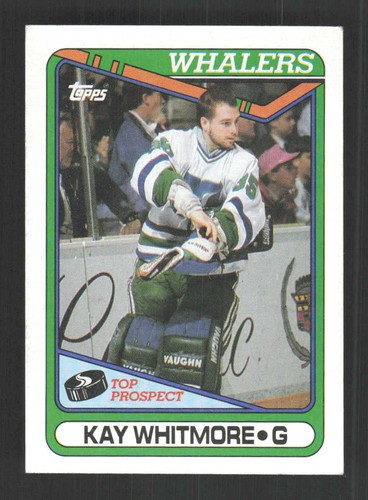 Kay Whitmore RC, TP 1990 Topps Hartford Whalers #232 | eBay