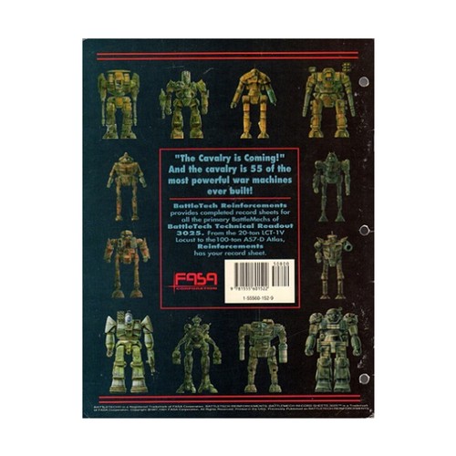 FASA Battletech Reinforcements - Record Sheets 3025 Fair | eBay