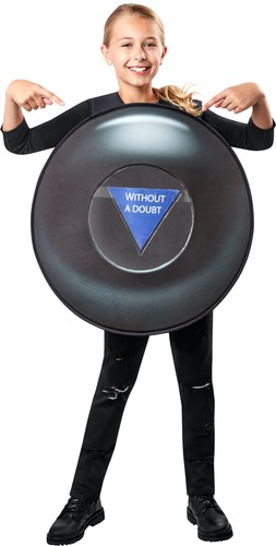 Magic 8 Ball Costume Kids Unisex Toy Character Fancy Dress Halloween ...