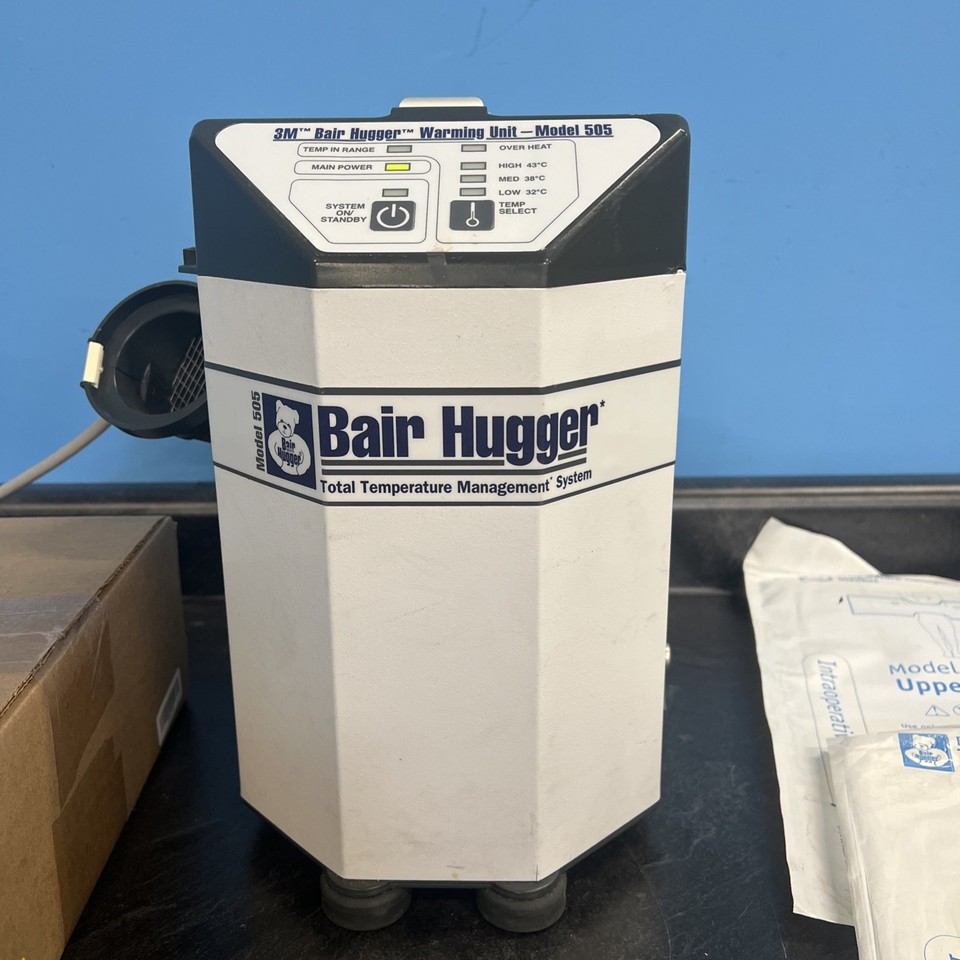 Bair Hugger Model 505 Warming Unit W NEW HOSE & 2 Blankets MAKES LOUD ...