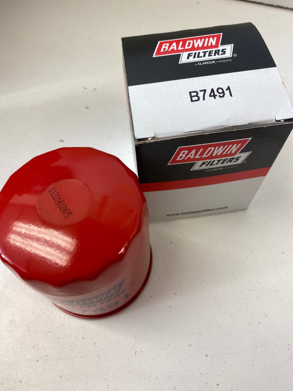 BALDWIN FILTERS B7491 Oil Filter,Spin-On,3-17/32"x3"x3-17/32" | eBay