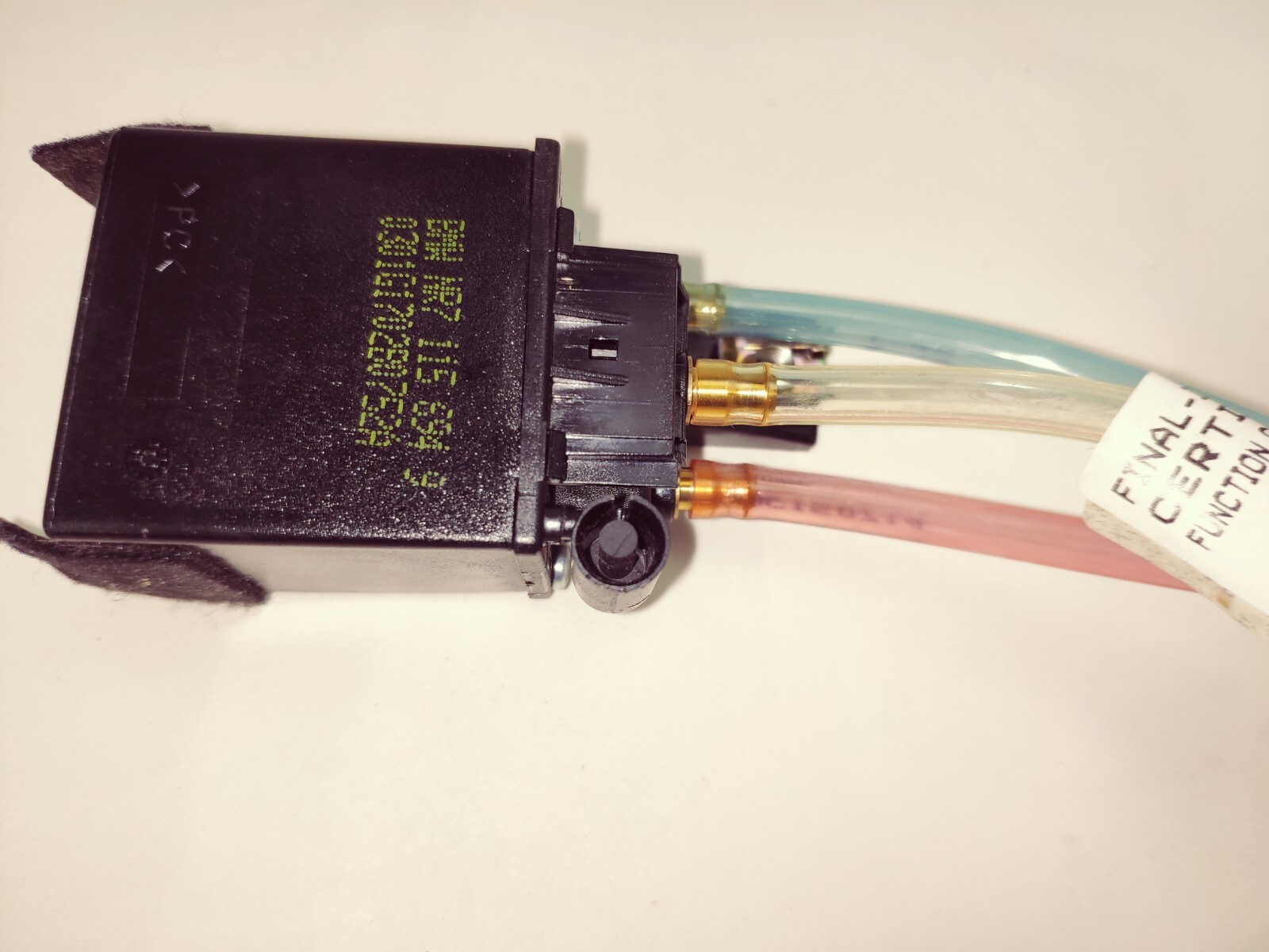 01 BMW X5 E53 FRONT LEFT DRIVER SEAT LUMBAR SUPPORT PUMP 71156949 ...