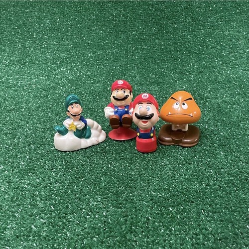 Vintage 80s 90s Super Mario Bros Toy Lot -Nintendo- Luigi RARE VTG ...