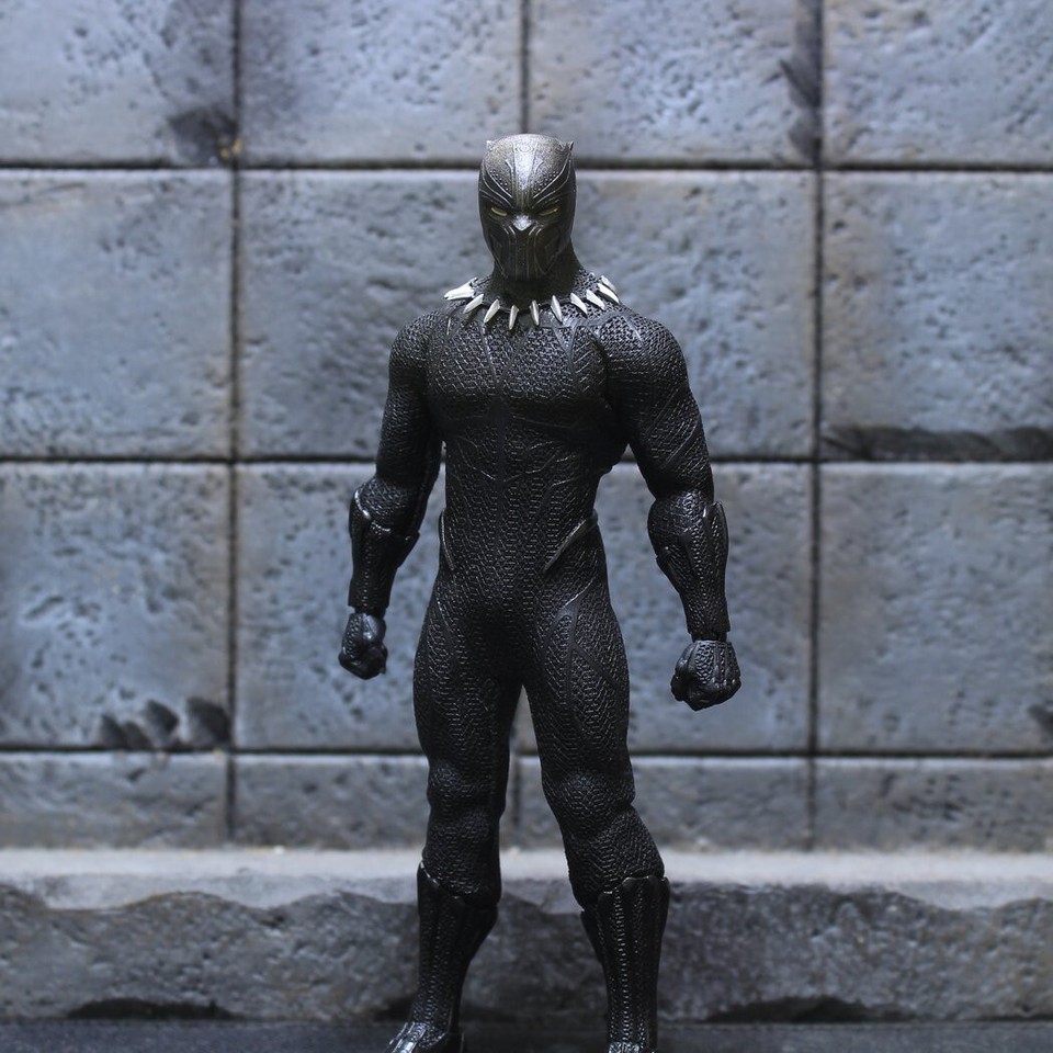 1/12 Custom Marvel Universe Erik Killmonger Golden Jaguar Head Sculpt ...