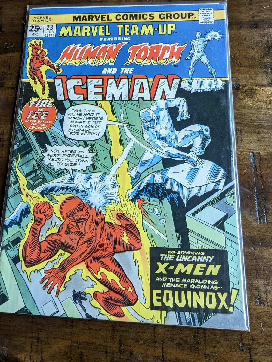 Iceman Vs Human Torch