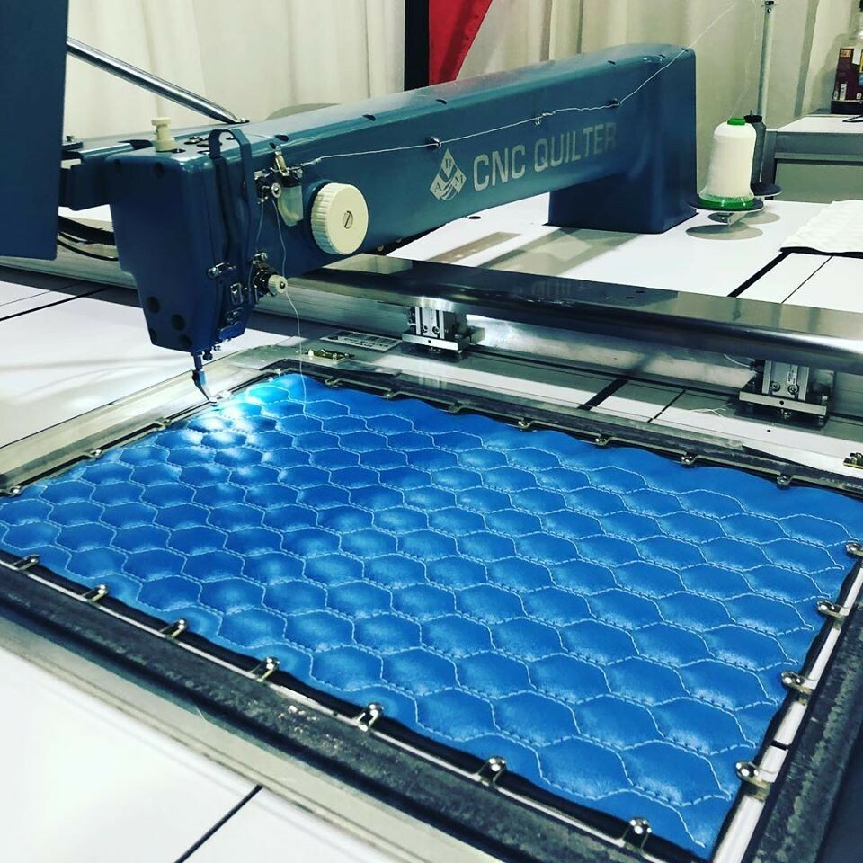 ABM CNC Quilter | Automatic Programmable Pattern Sewing Machine 54"x32 ...