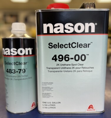 NASON SelectClear Kit 496-00 activator 483-79 Urethane Spot Clear ...