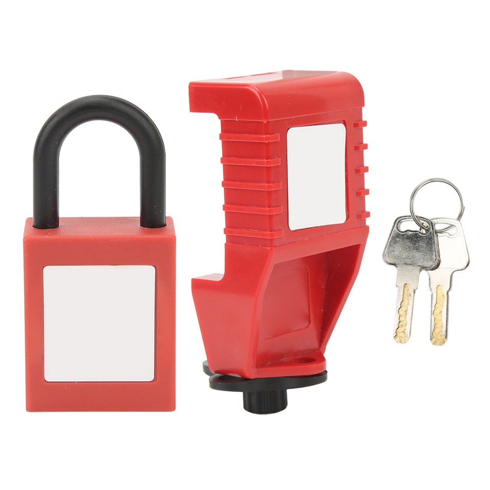 Circuit Breaker Lockout 25Mm Nylon Padlock Prevent Electric Shock ...