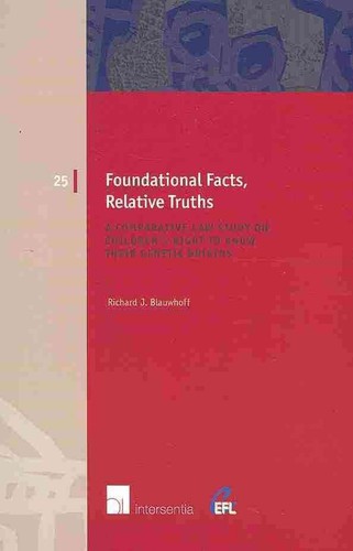 Foundational Facts, Relative Truths: A Comparative Law Study on ...