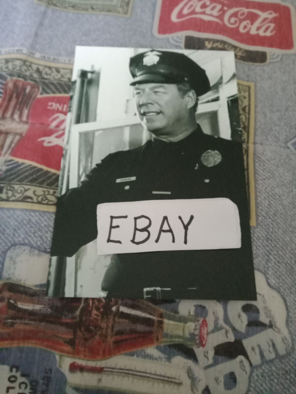 THE BLUE KNIGHT TV Show, GEORGE KENNEDY as BUMPER MORGAN, GLOSSY B&W ...